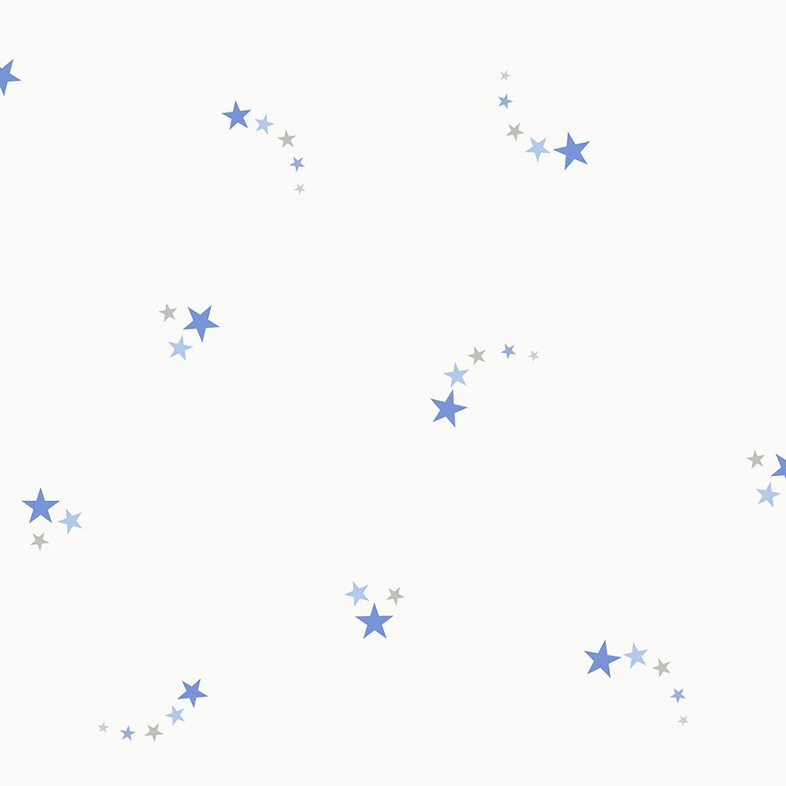 Light Blue Stars Wallpaper